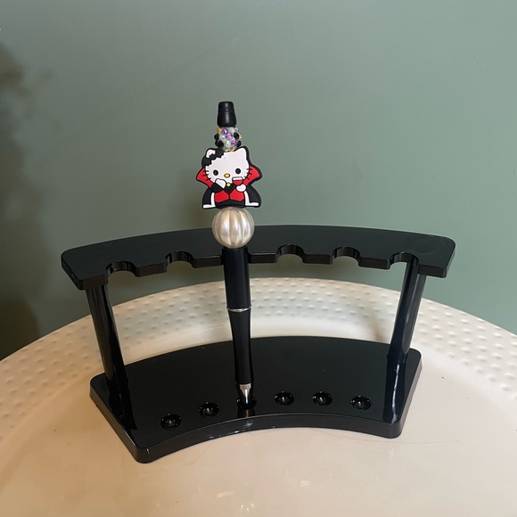 Hand Crafted | Holiday | Artisan Designed Beaded Pen Silicone Focal ...